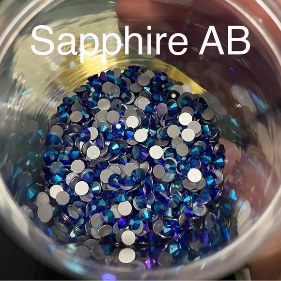 Design | Ss2 Sapphire Ab Hotfix Rhinestones | Poshmark